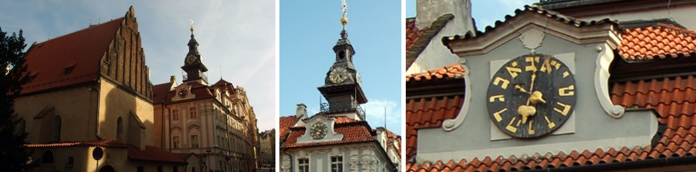 Hebrew clock, Prague, Czechia – HebdoSyna